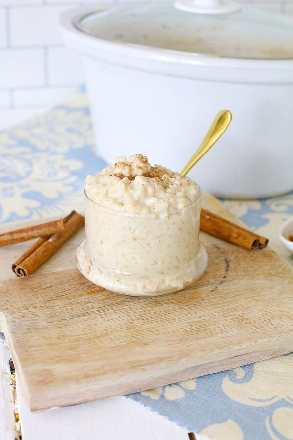 Crock Pot Rice Pudding | Kitchen Fun With My 3 Sons