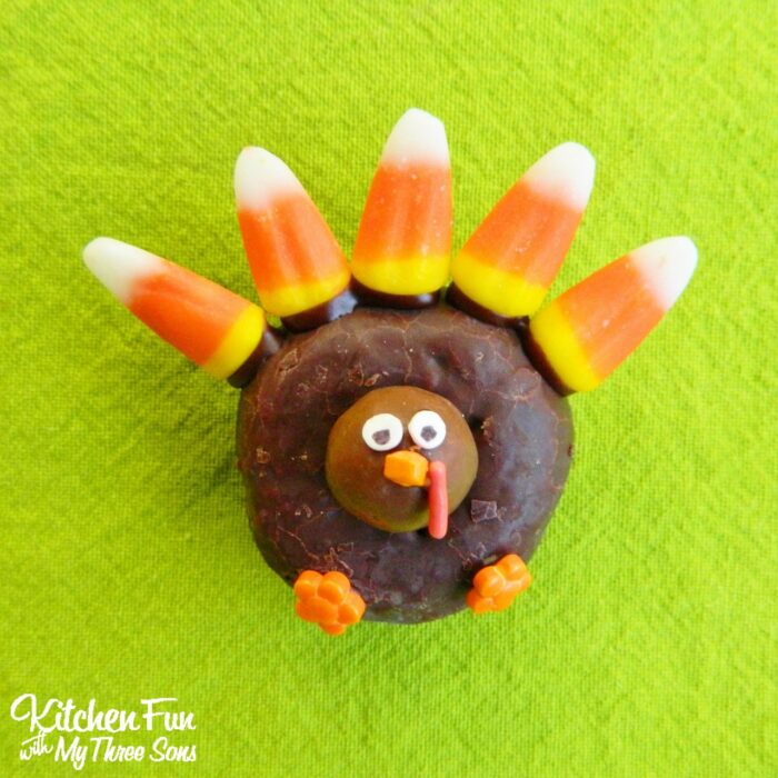 Turkey Donuts | Kitchen Fun With My 3 Sons