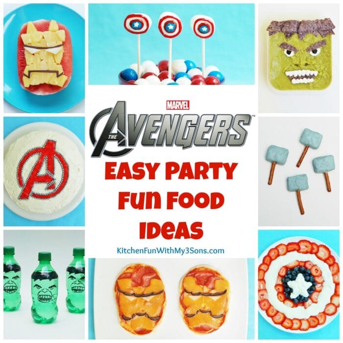 The Avengers Party Fun Food Ideas
