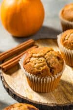 2 Ingredient Pumpkin Muffins | Kitchen Fun With My 3 Sons