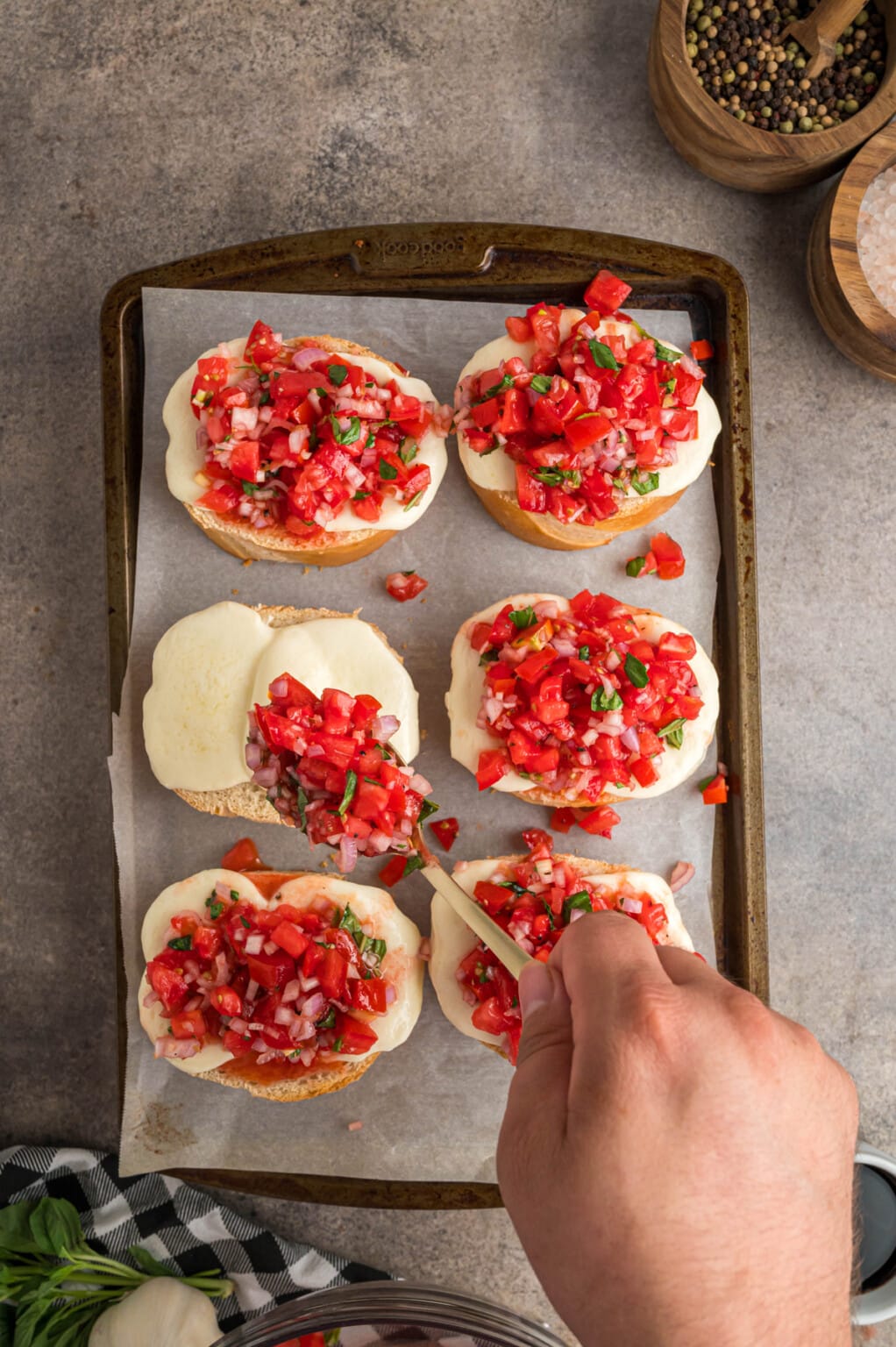 Caprese Bruschetta | Kitchen Fun With My 3 Sons