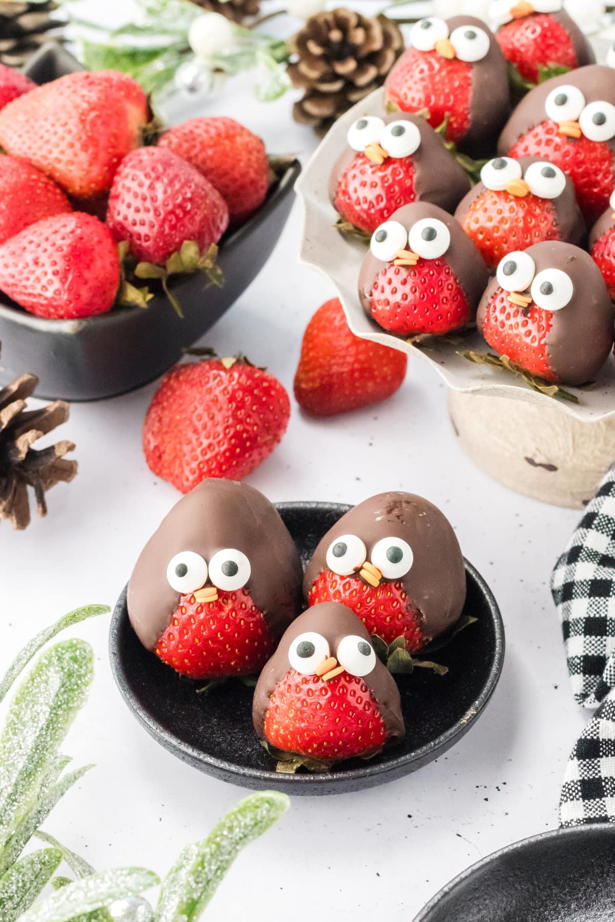 Chocolate Covered Strawberry Penguins - Kitchen Fun With My 3 Sons