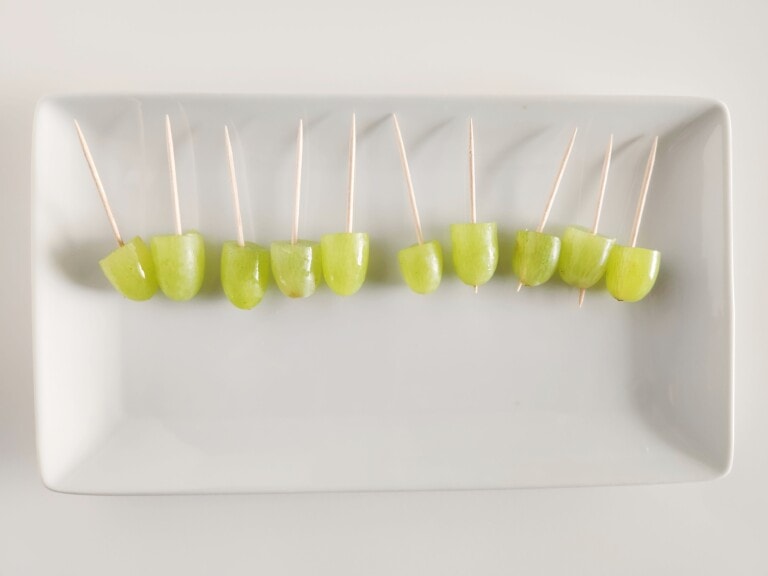Grinch Fruit Kabobs | Kitchen Fun With My 3 Sons