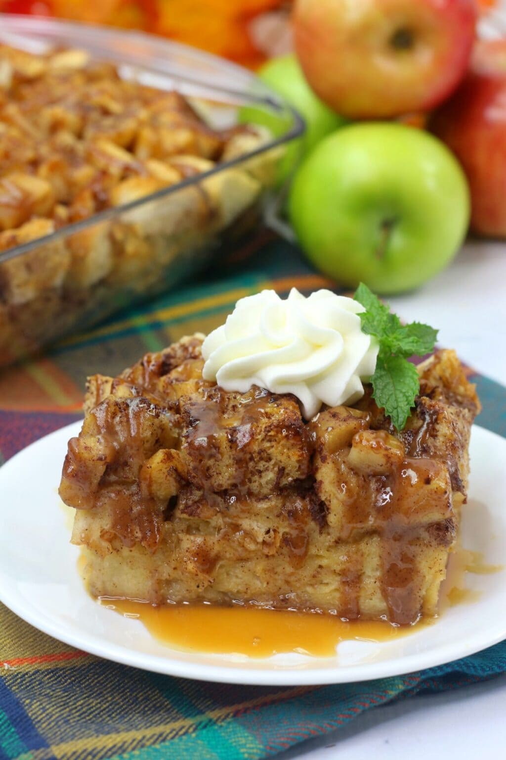 Easy Apple Bread Pudding | Kitchen Fun With My 3 Sons