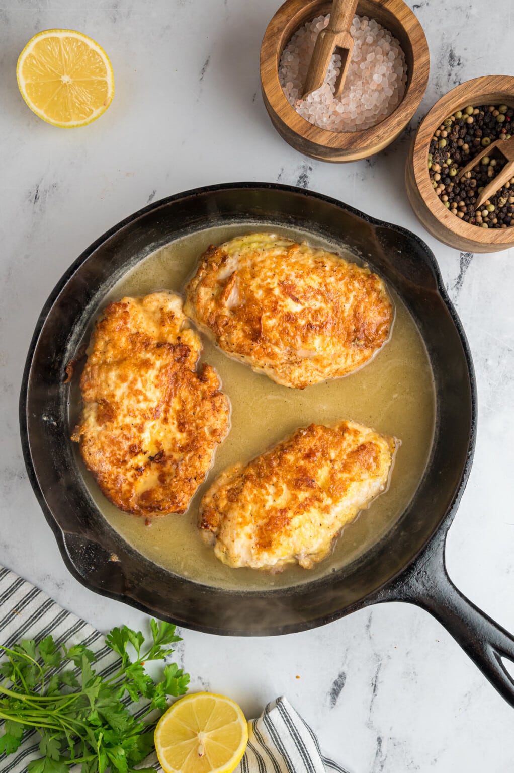 Chicken Francaise Recipe l Kitchen Fun With My 3 Sons