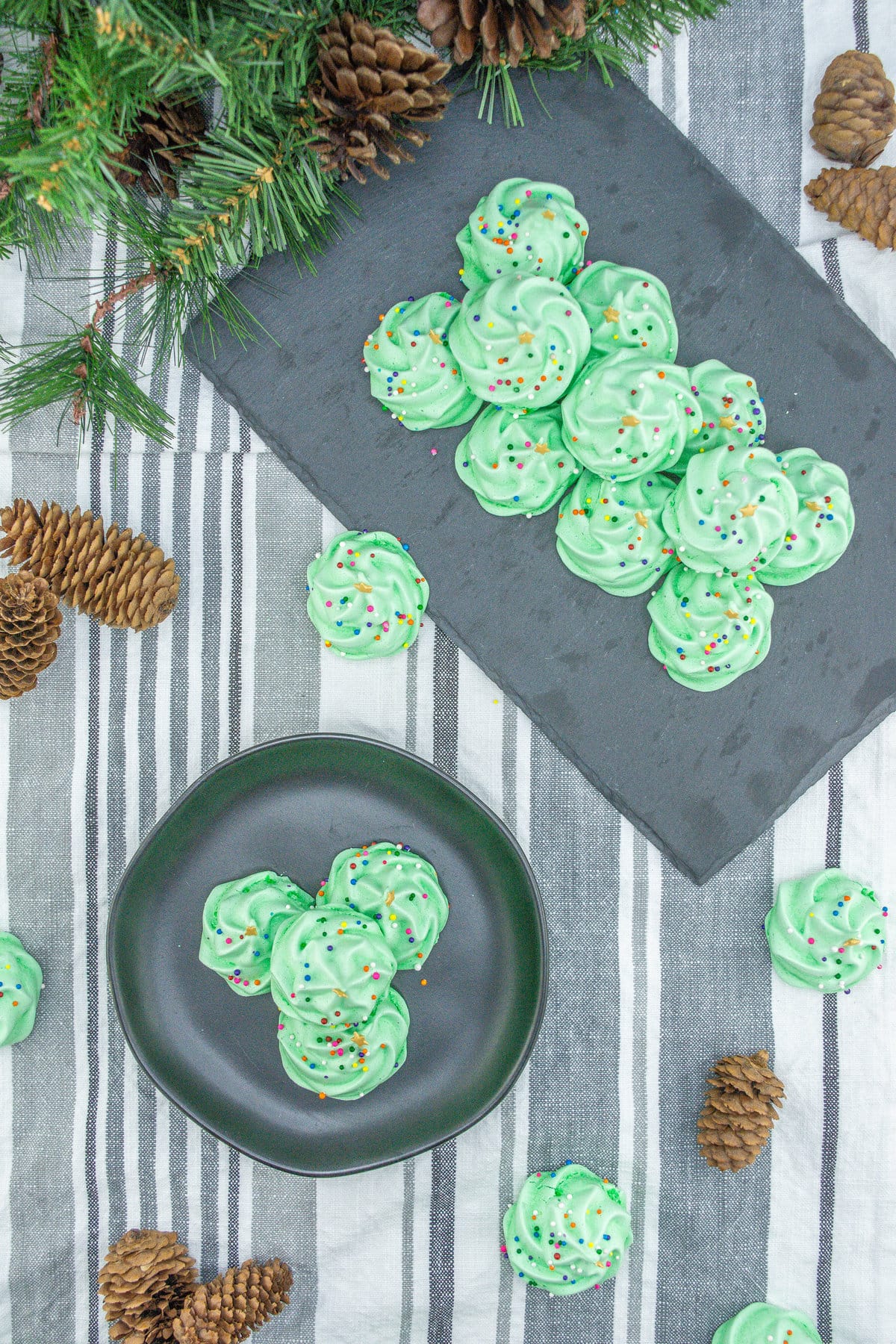 Christmas Meringue Cookies | Kitchen Fun With My 3 Sons