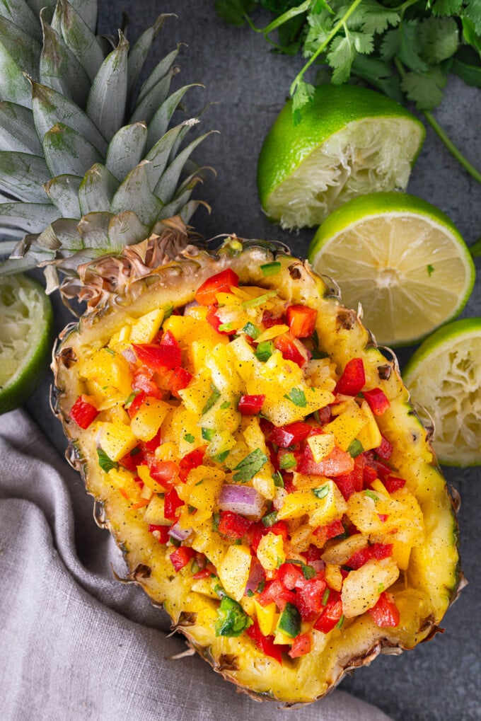 Pineapple Salsa | Kitchen Fun With My 3 Sons