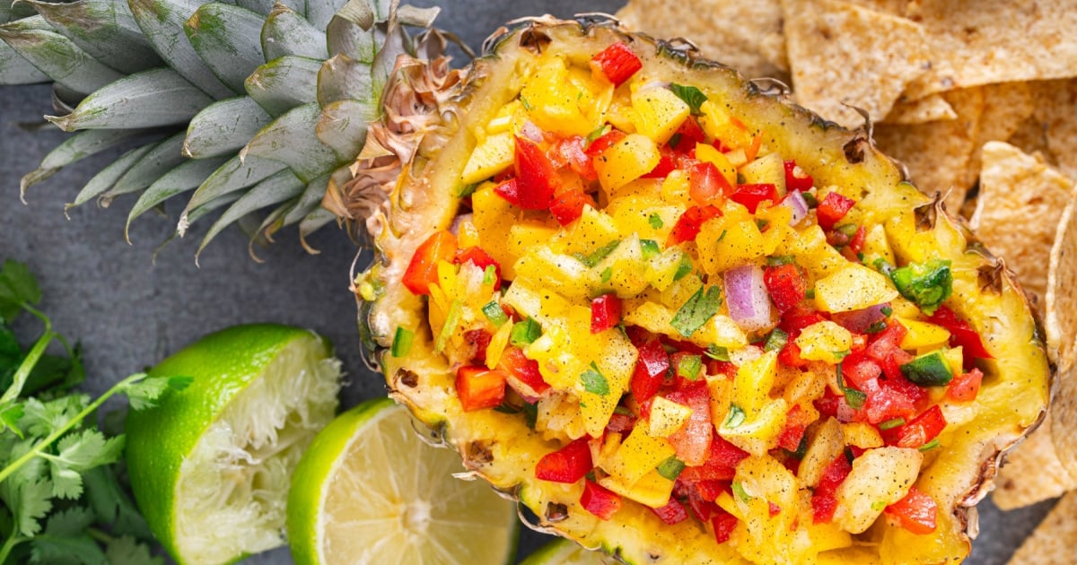 Pineapple Salsa | Kitchen Fun With My 3 Sons