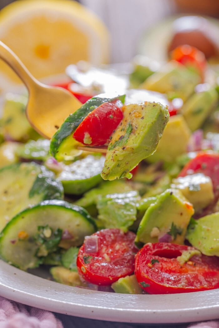 Best Avocado Salad Recipe | Kitchen Fun With My 3 Sons