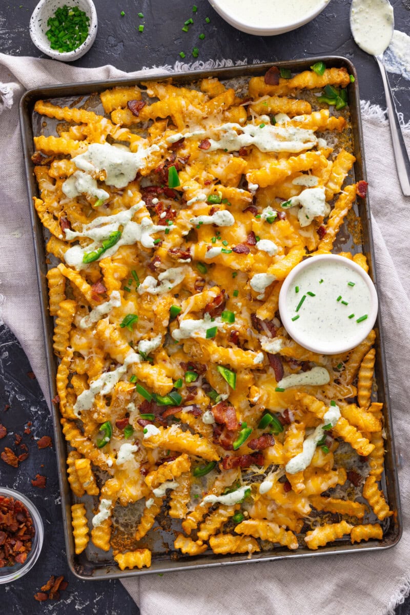 Bacon Cheese Fries | Kitchen Fun With My 3 Sons