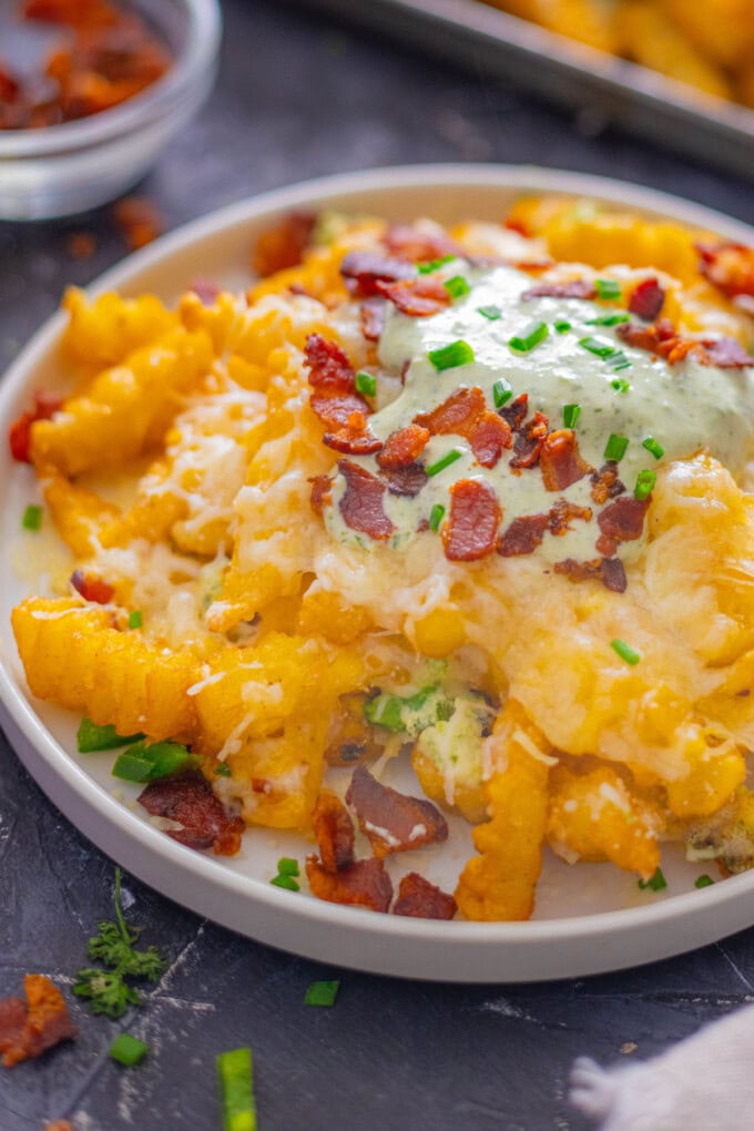 Bacon Cheese Fries | Kitchen Fun With My 3 Sons