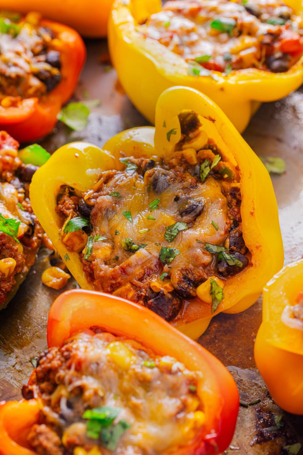 Mexican Stuffed Peppers | Kitchen Fun With My 3 Sons
