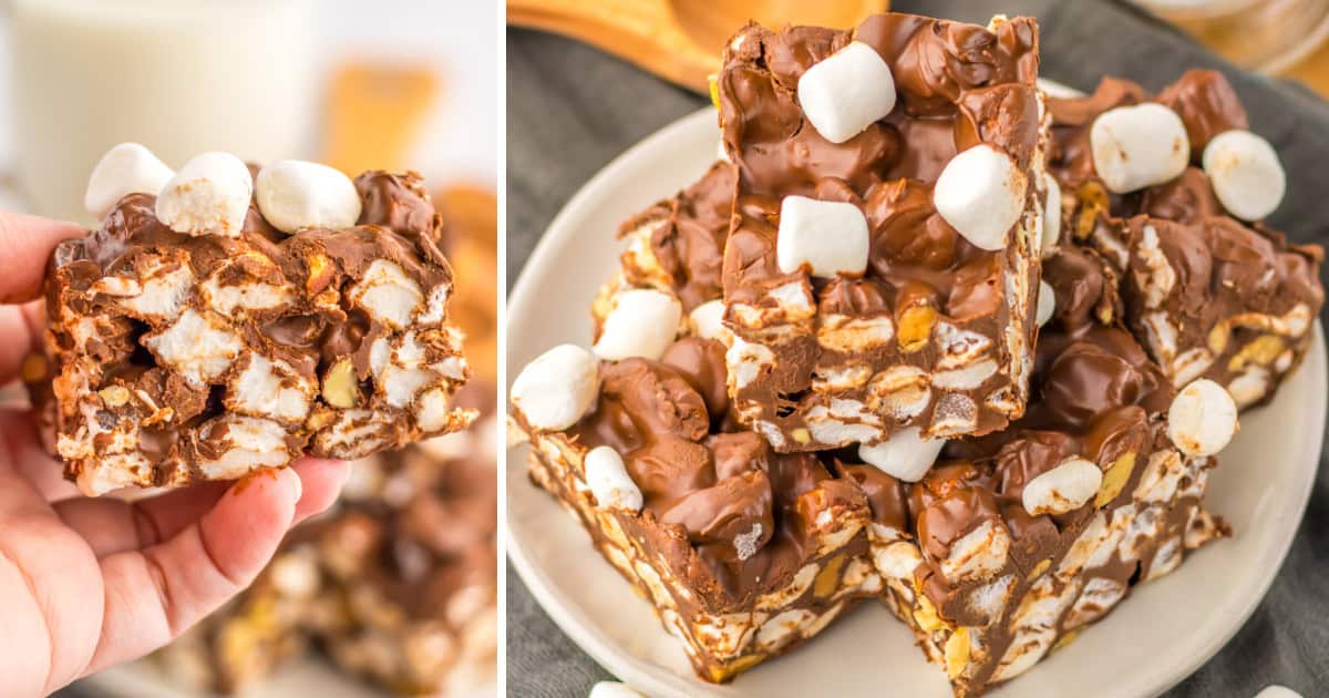 Rocky Road Candy | Kitchen Fun With My 3 Sons