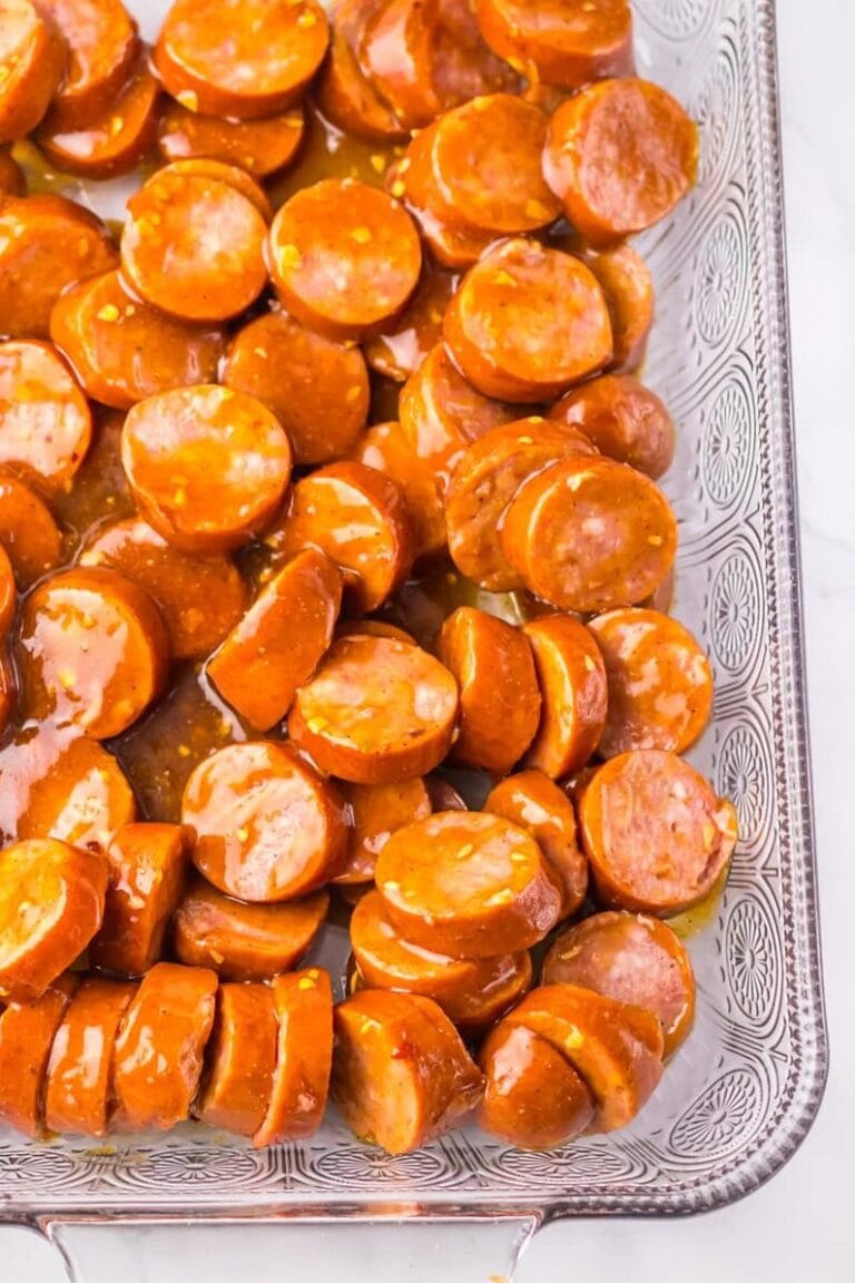 BBQ Kielbasa | Kitchen Fun With My 3 Sons