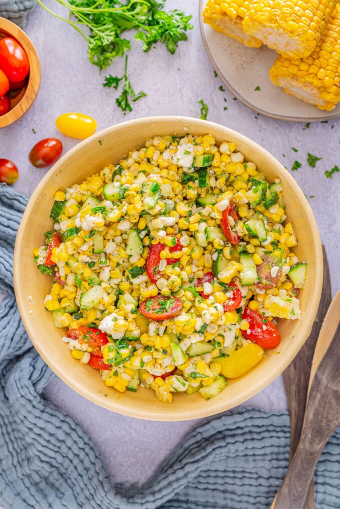 Corn Salad | Kitchen Fun With My 3 Sons