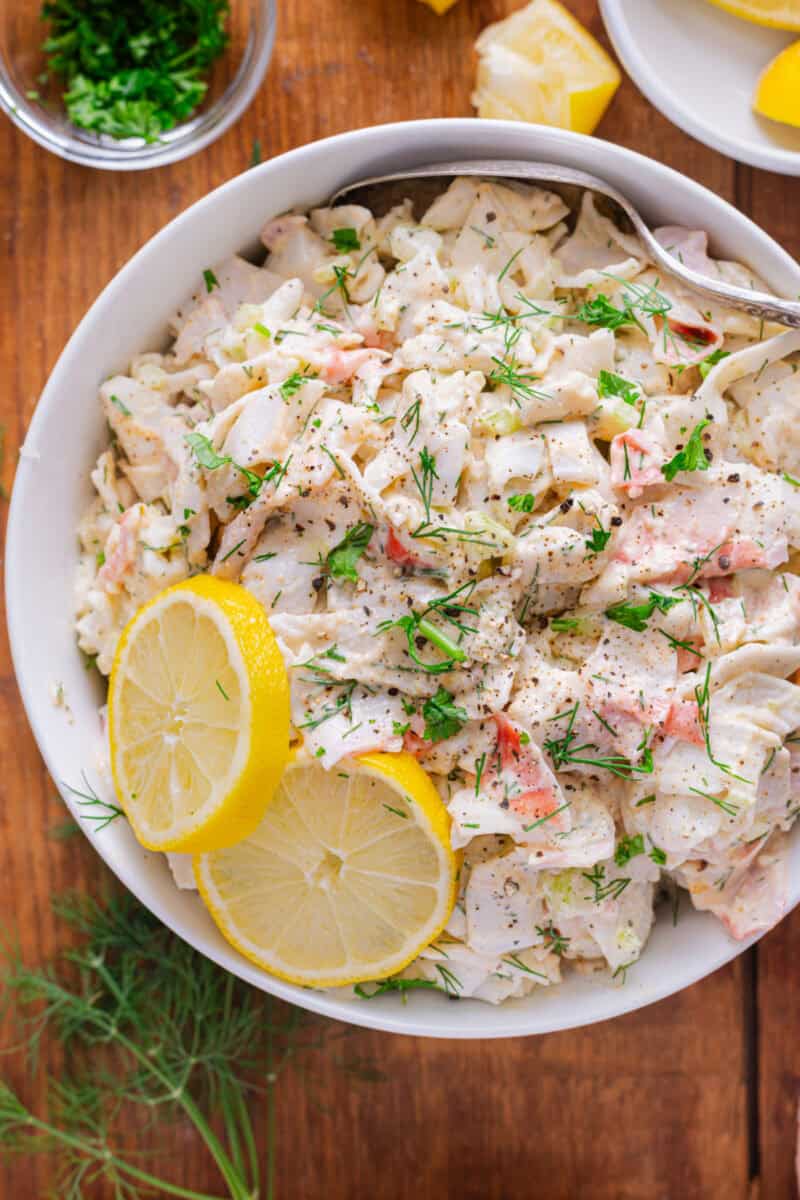 Crab Salad l Kitchen Fun With My 3 Sons