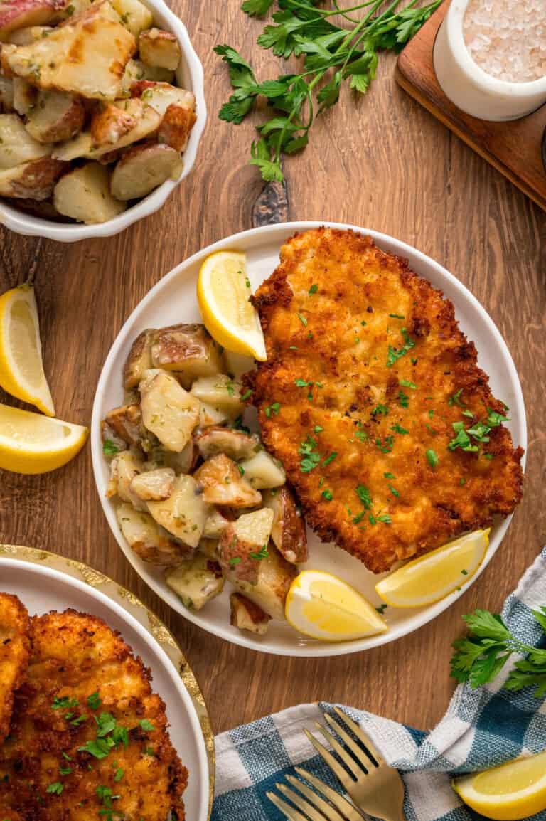 Chicken Schnitzel l Kitchen Fun With My 3 Sons
