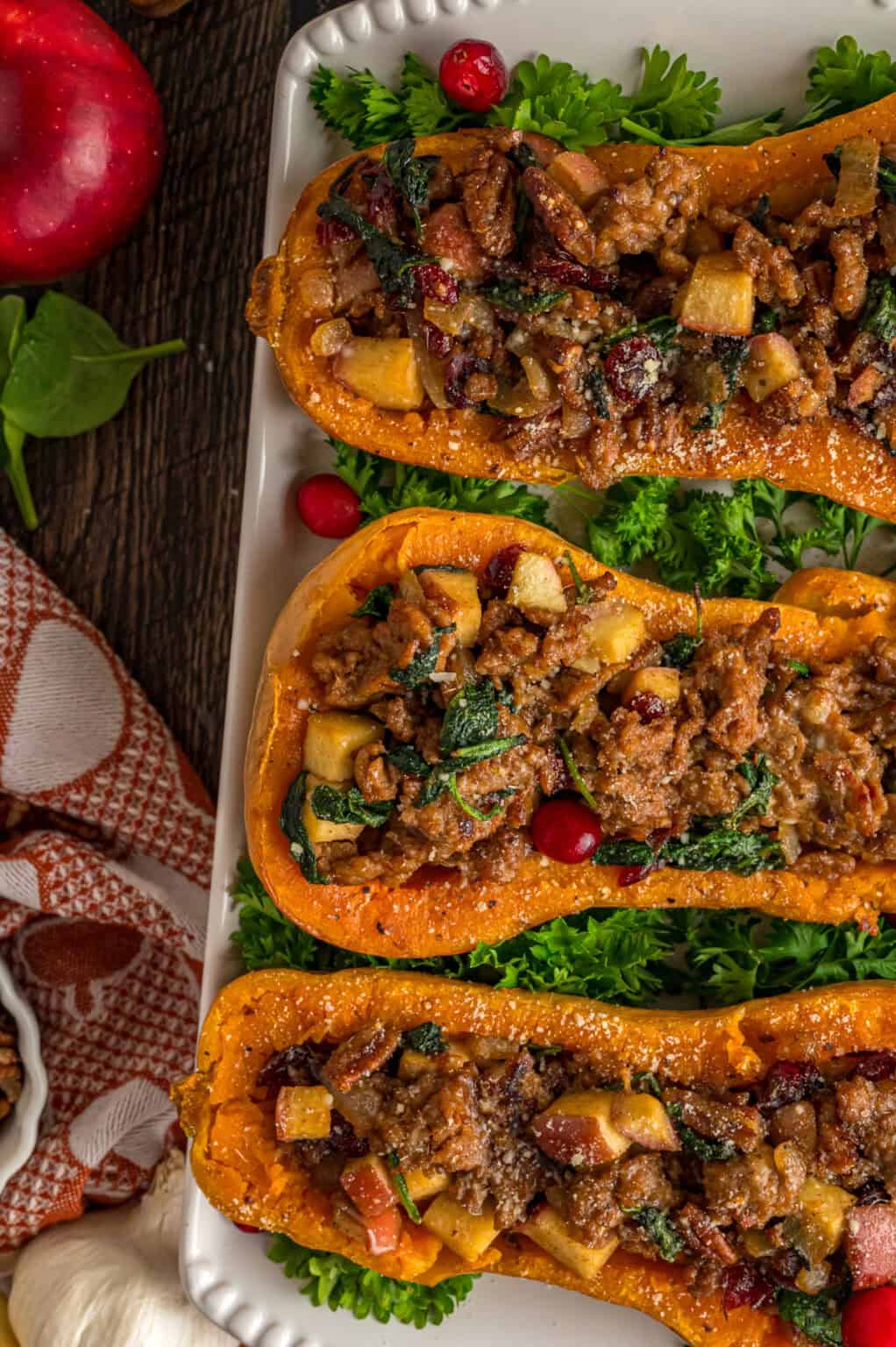 Stuffed Butternut Squash l Kitchen Fun With My 3 Sons