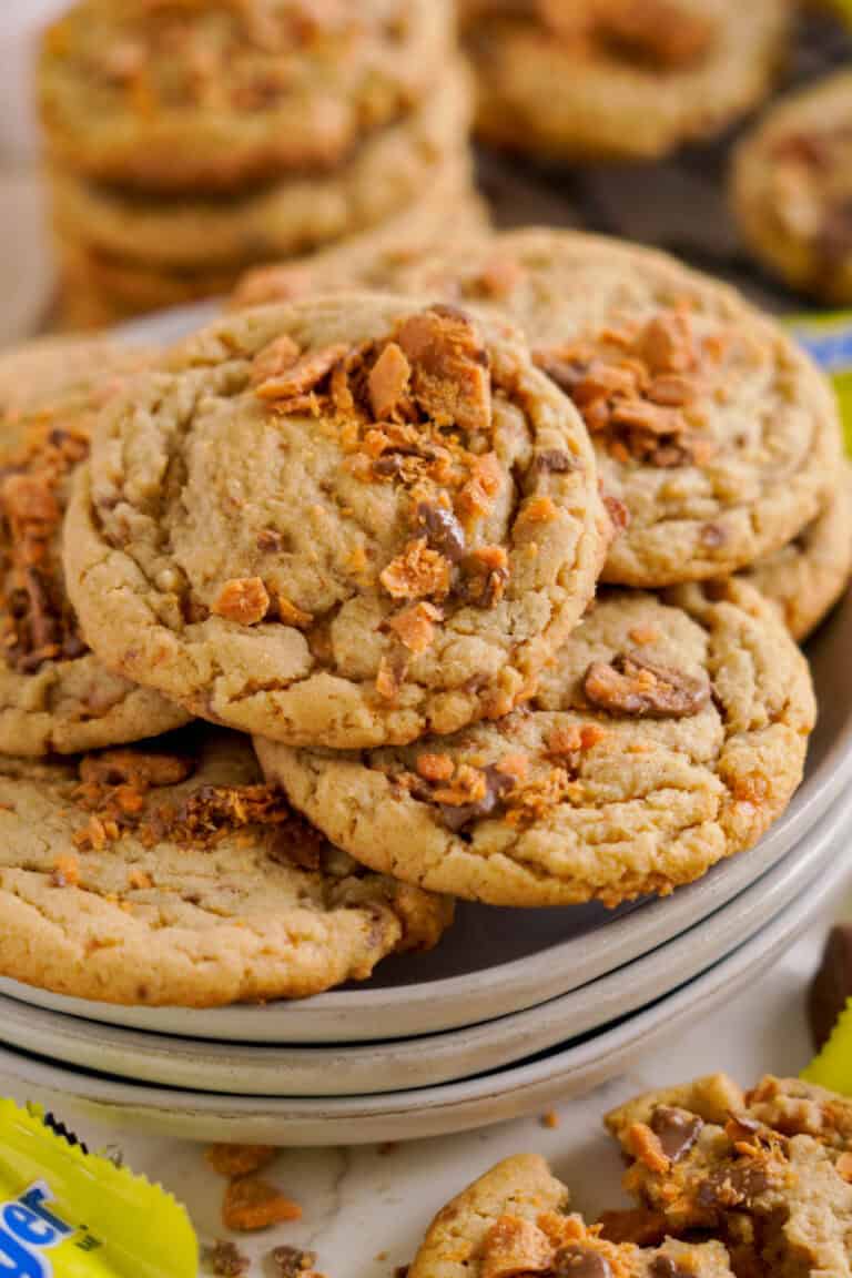 Butterfinger Cookies | Kitchen Fun With My 3 Sons