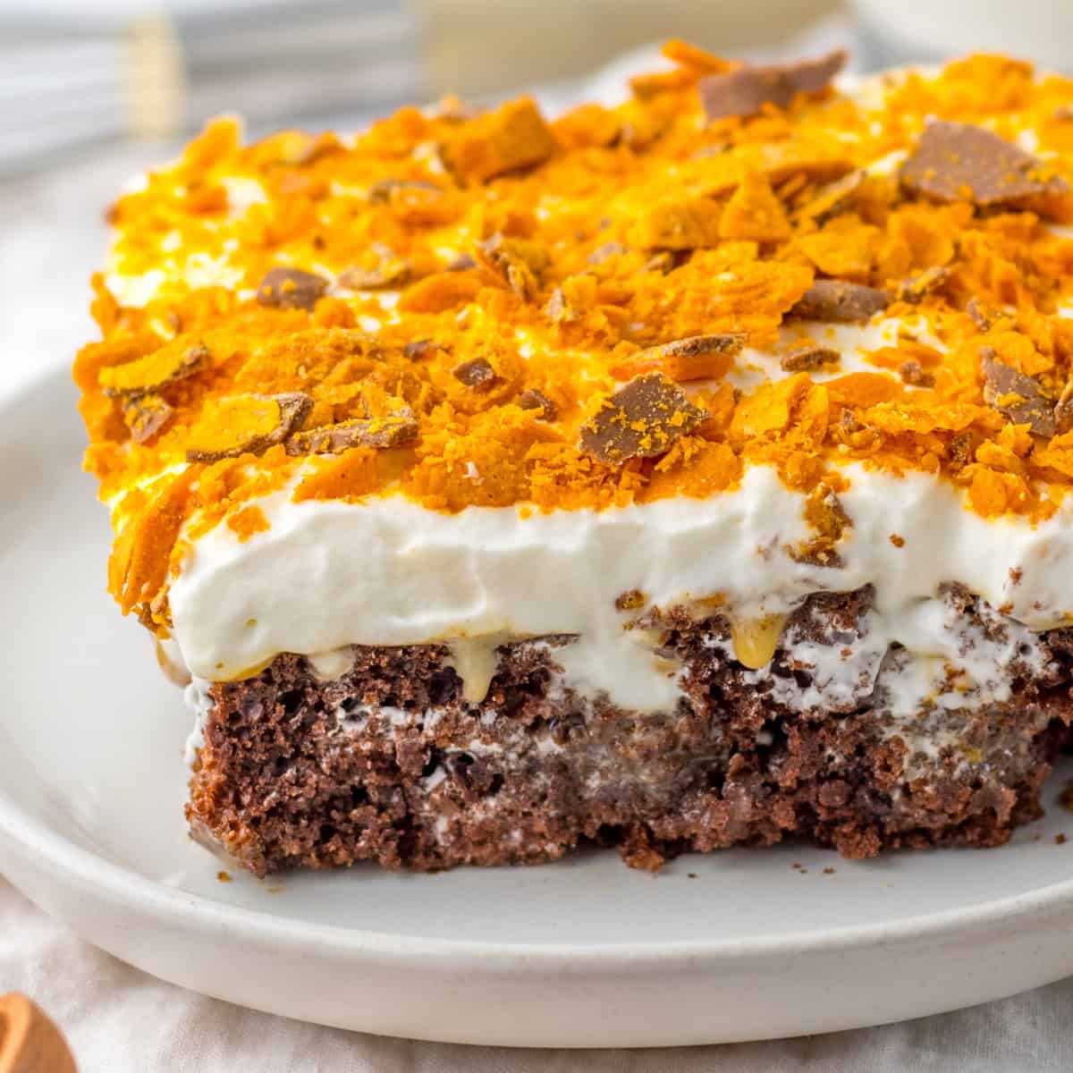 Butterfinger Birthday Cakes Butterfinger Cake Recipe