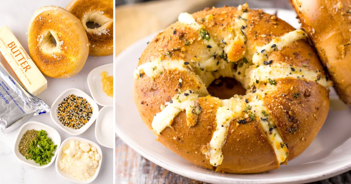 Stuffed Bagels | Kitchen Fun With my 3 Sons