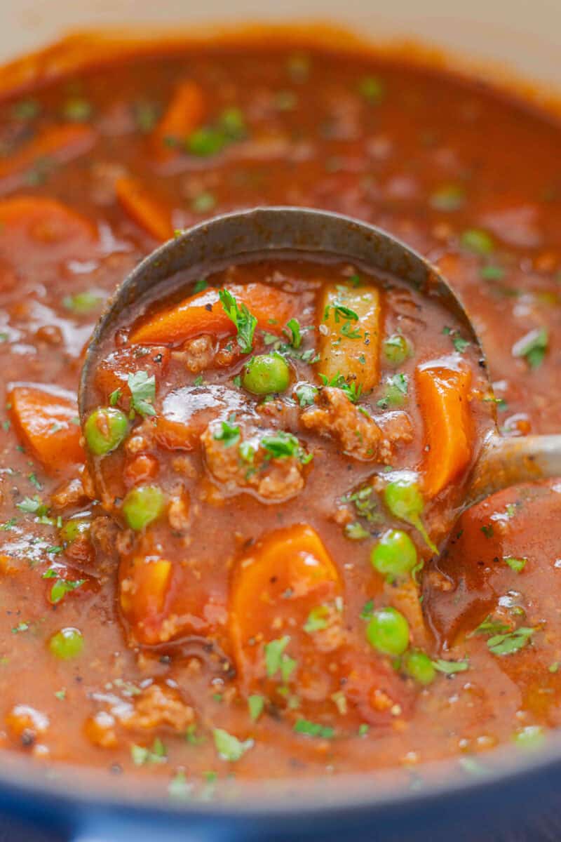 Hamburger Stew l Kitchen Fun With My 3 Sons