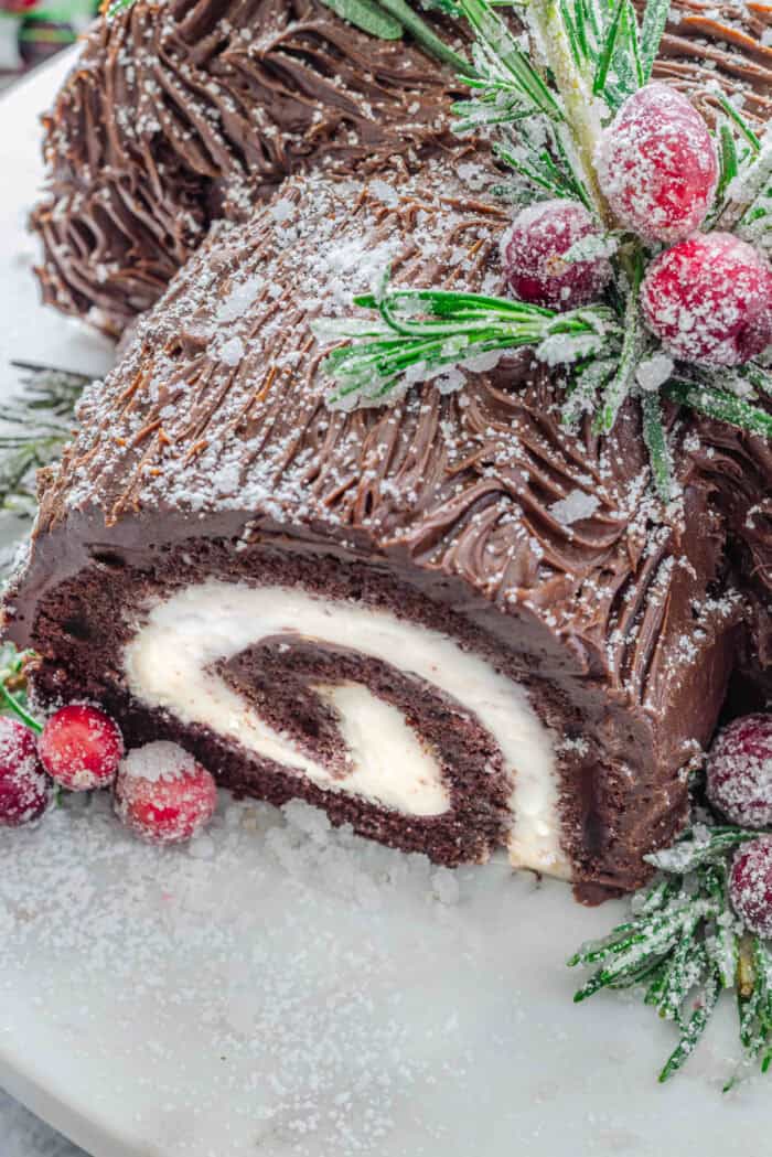 Yule Log Cake | Kitchen Fun With My 3 Sons