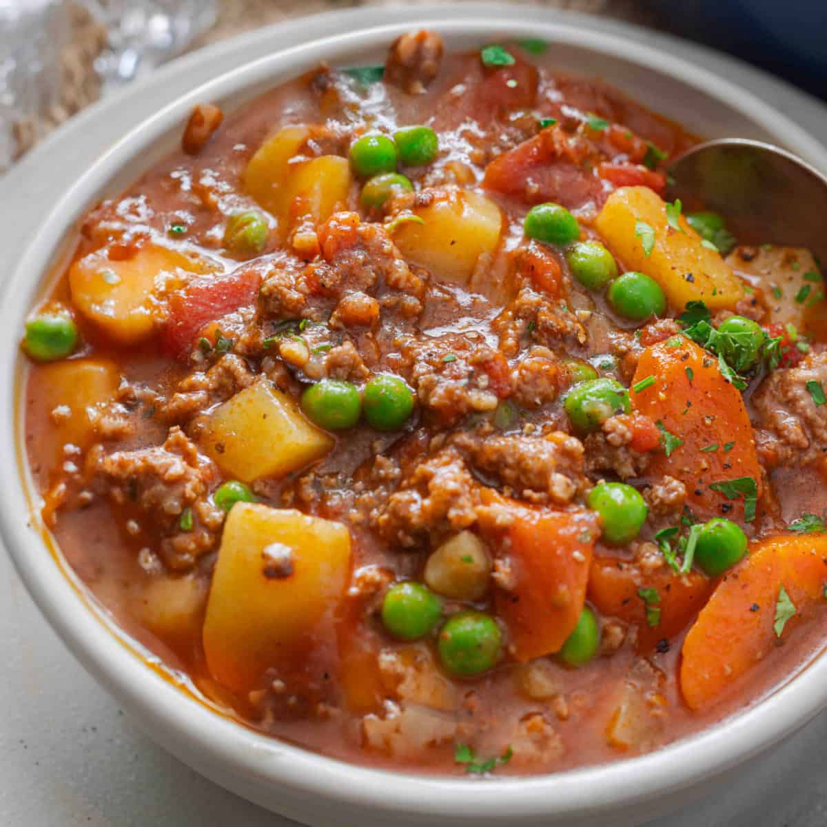 Ground Beef Stew Ground Beef Stew Dutch Oven Daddy