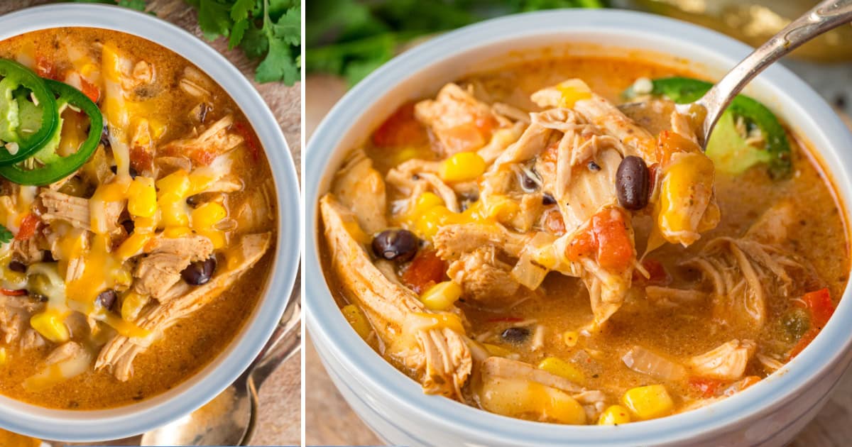 Chicken Taco Soup l Kitchen Fun With My 3 Sons