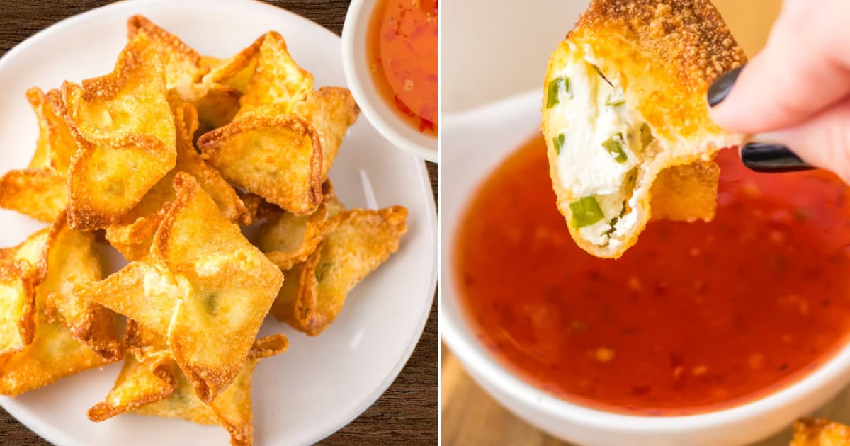 Panda Express Cream Cheese Rangoon (Copycat Recipe)