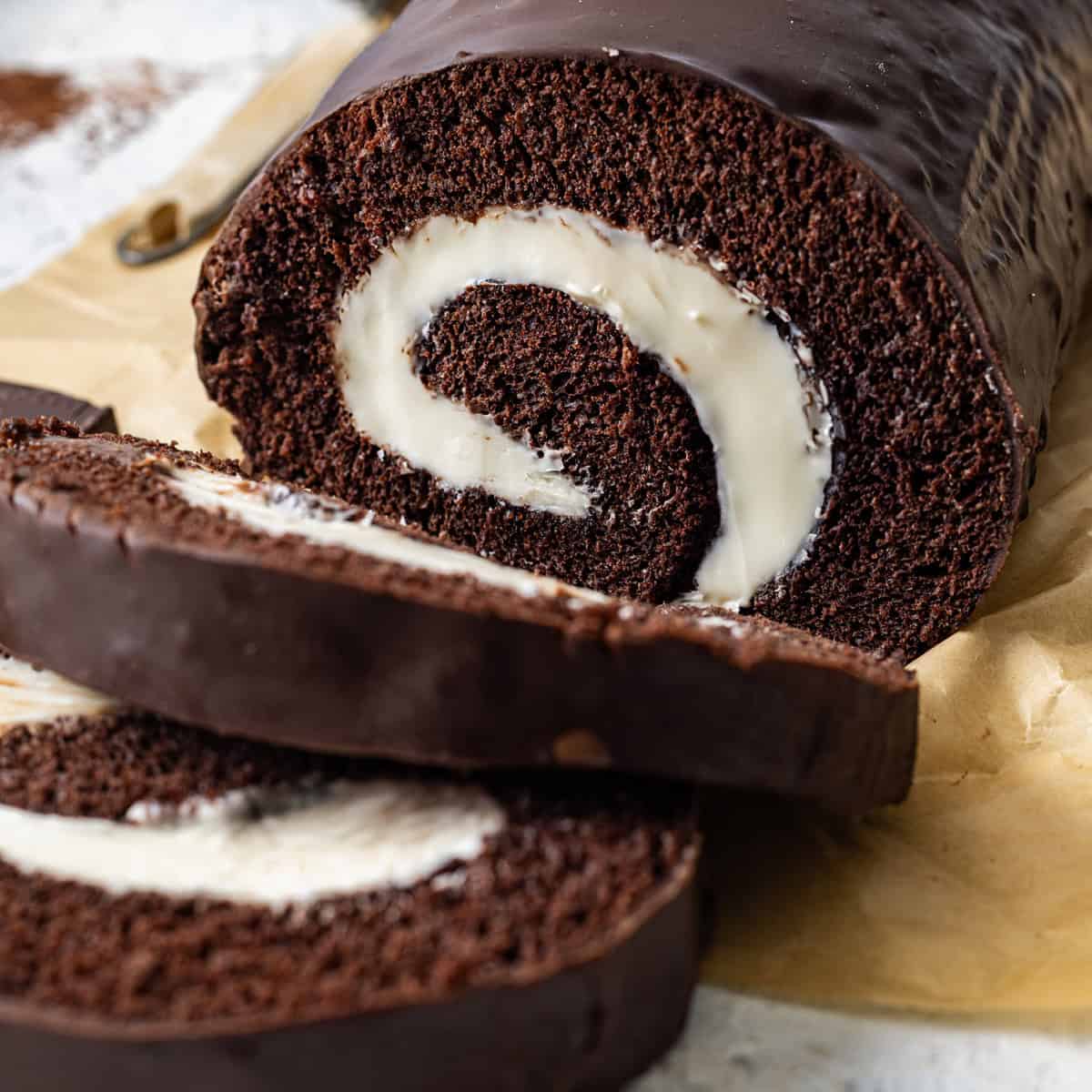 Swiss Roll Chocolate
