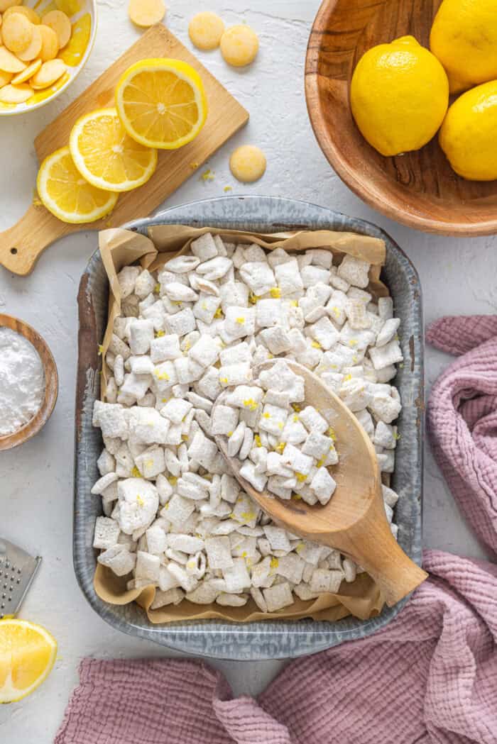 Lemon Puppy Chow | Kitchen Fun With My 3 Sons