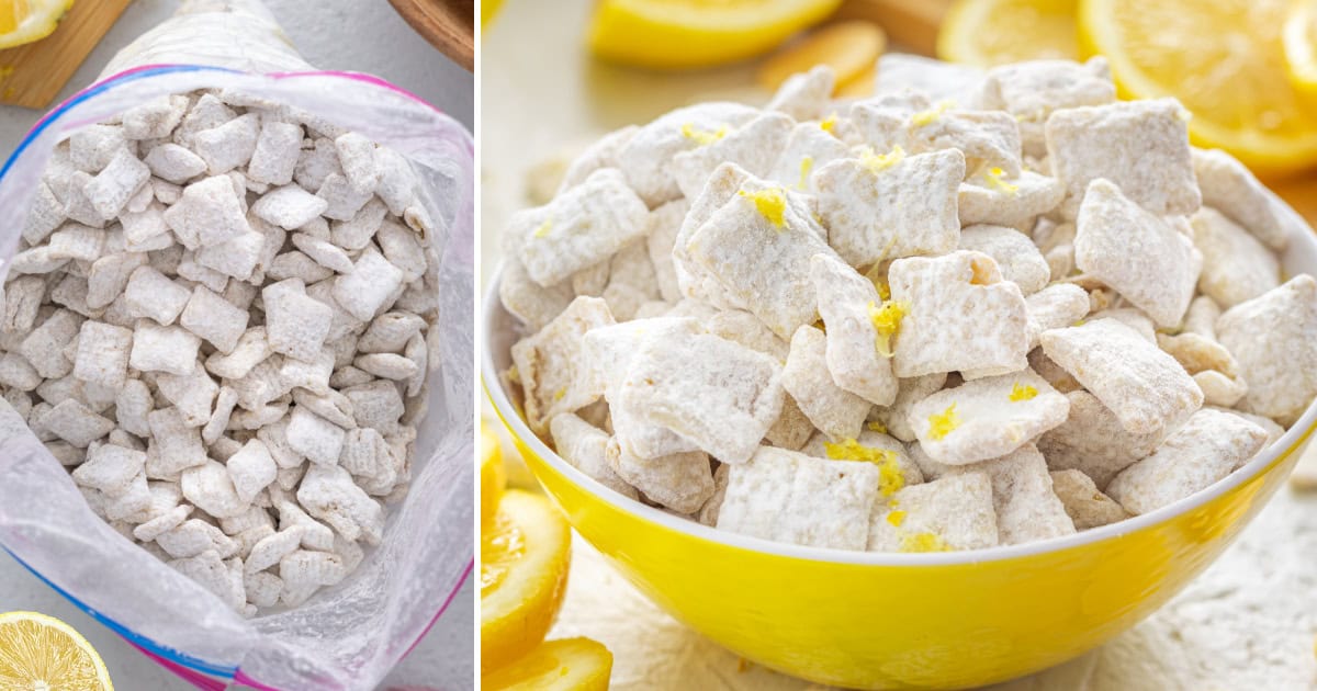 Lemon Puppy Chow | Kitchen Fun With My 3 Sons
