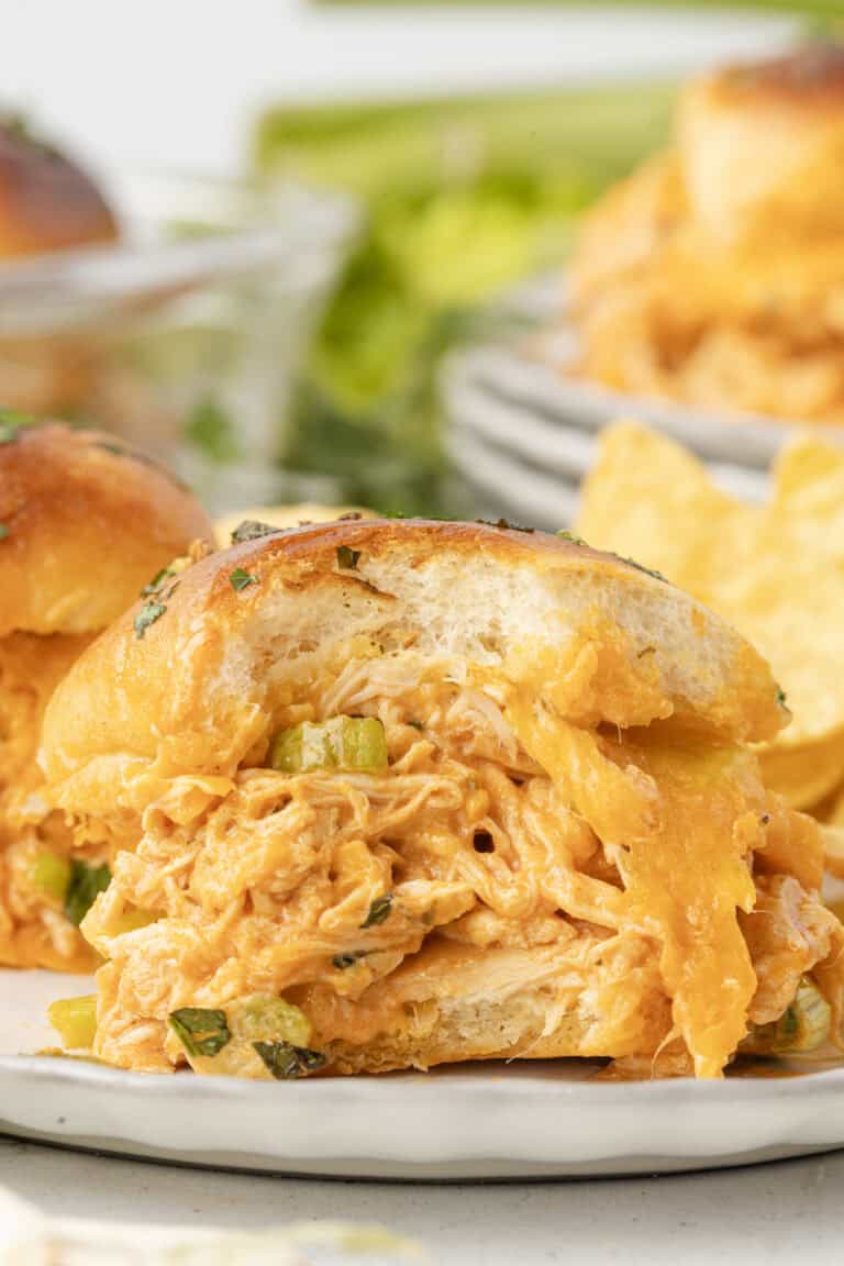 Buffalo Chicken Sliders l Kitchen Fun With My 3 Sons