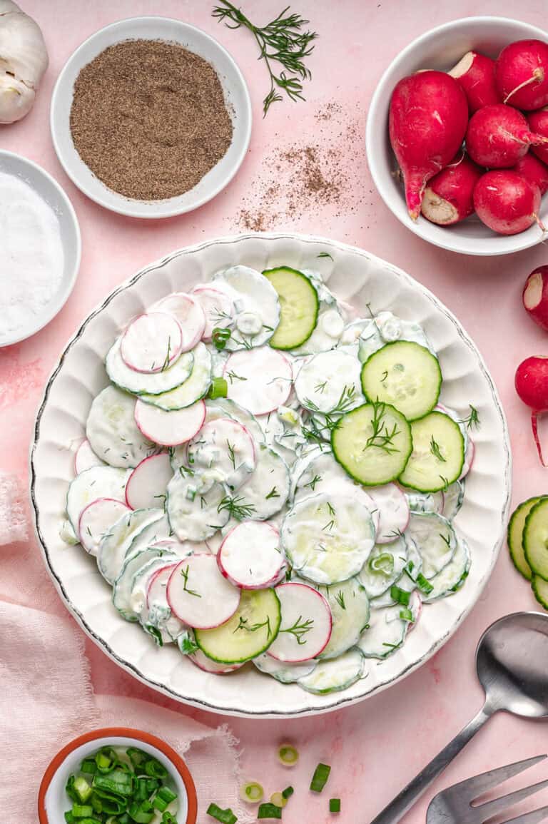 Cucumber Radish Salad l Kitchen Fun With My 3 Sons