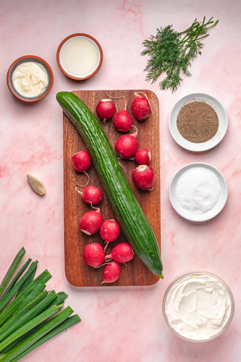 Cucumber Radish Salad l Kitchen Fun With My 3 Sons