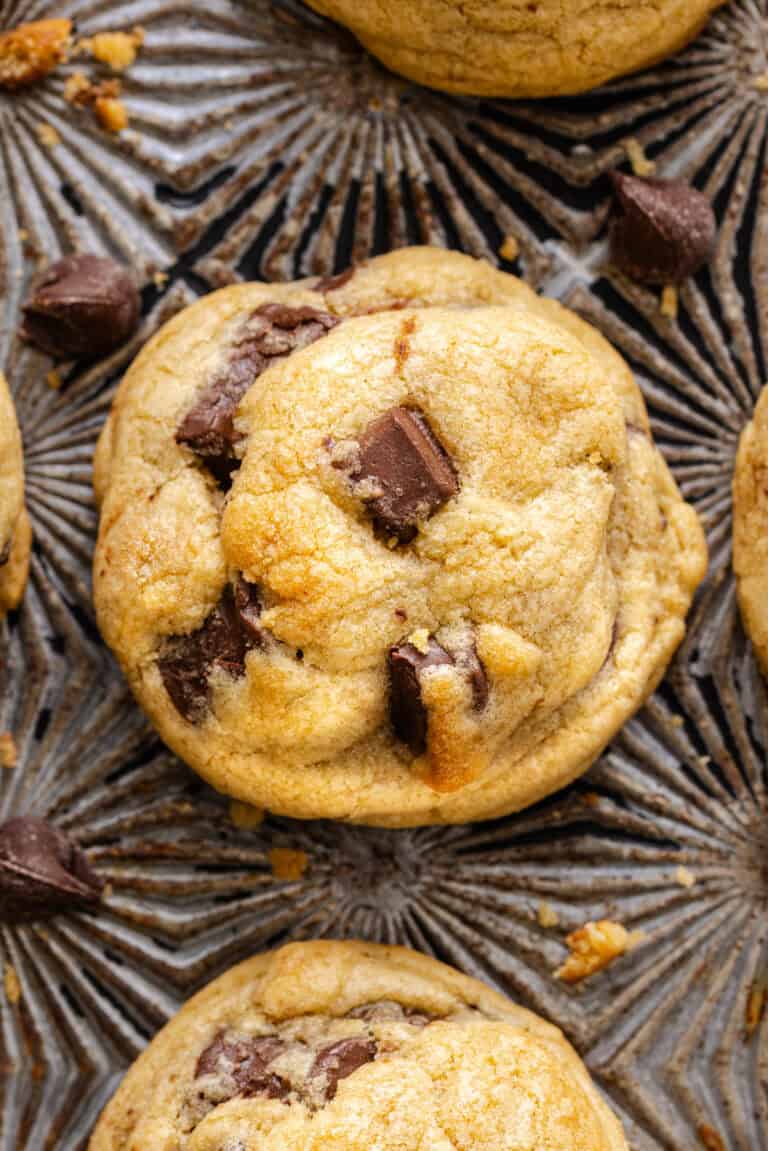 Gooey Chocolate Chip Cookies l Kitchen Fun With My 3 Sons