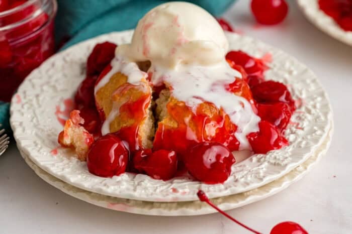 Cherry Cobbler l Kitchen Fun With My 3 Sons