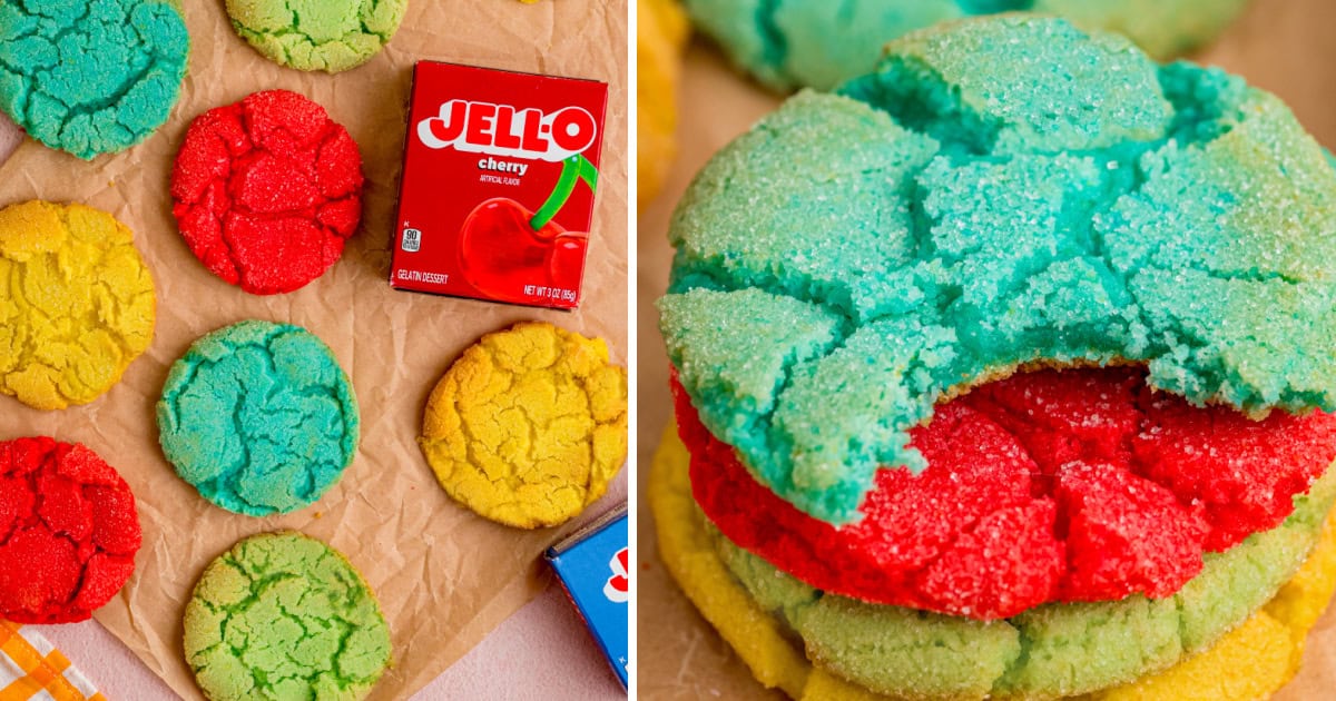 Jello Cookies l Kitchen Fun With My 3 Sons
