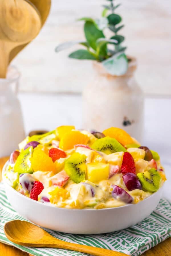 Hawaiian Cheesecake Salad l Kitchen Fun With My 3 Sons