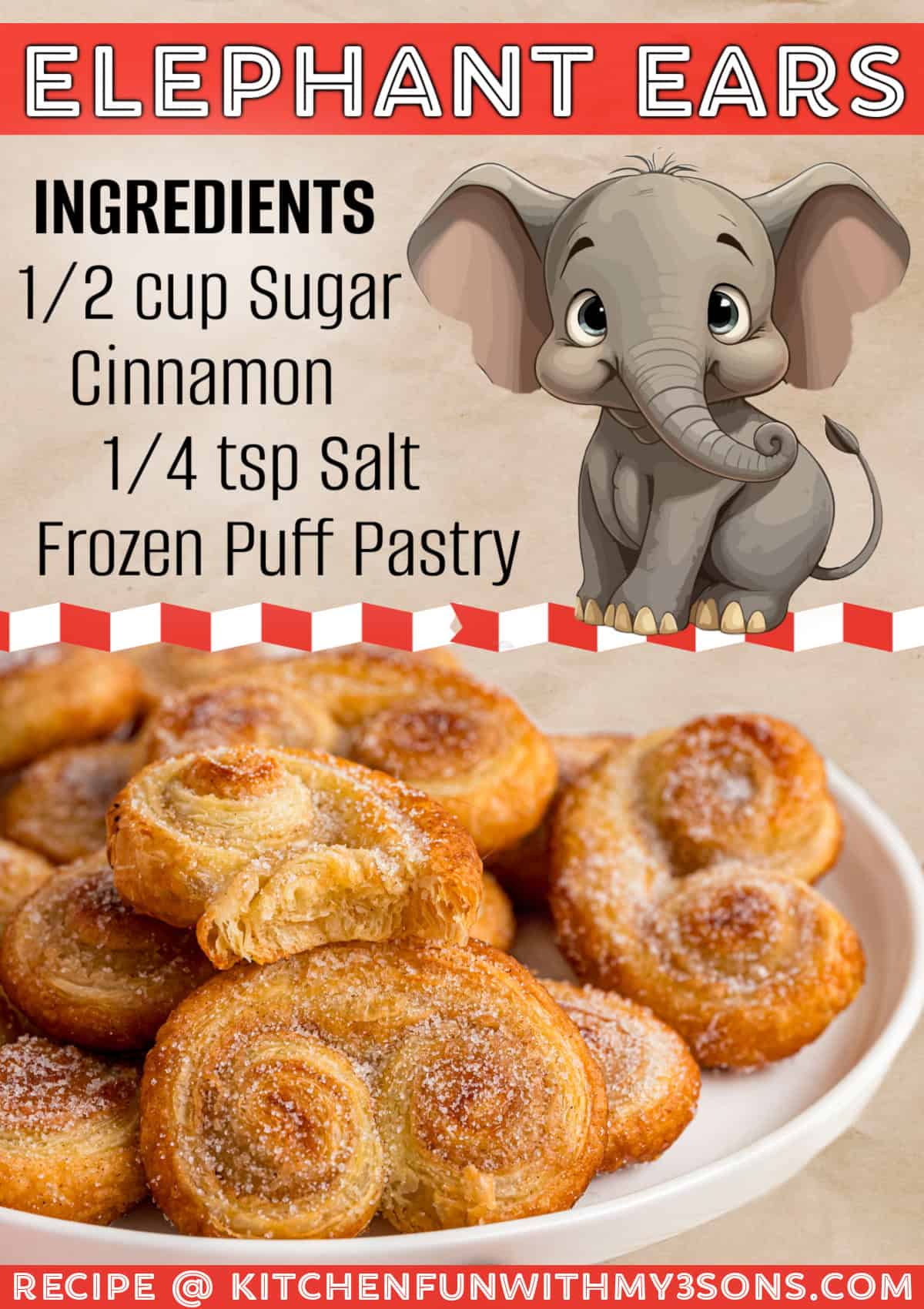 Easy Palmiers Recipe l Kitchen Fun With My 3 Sons