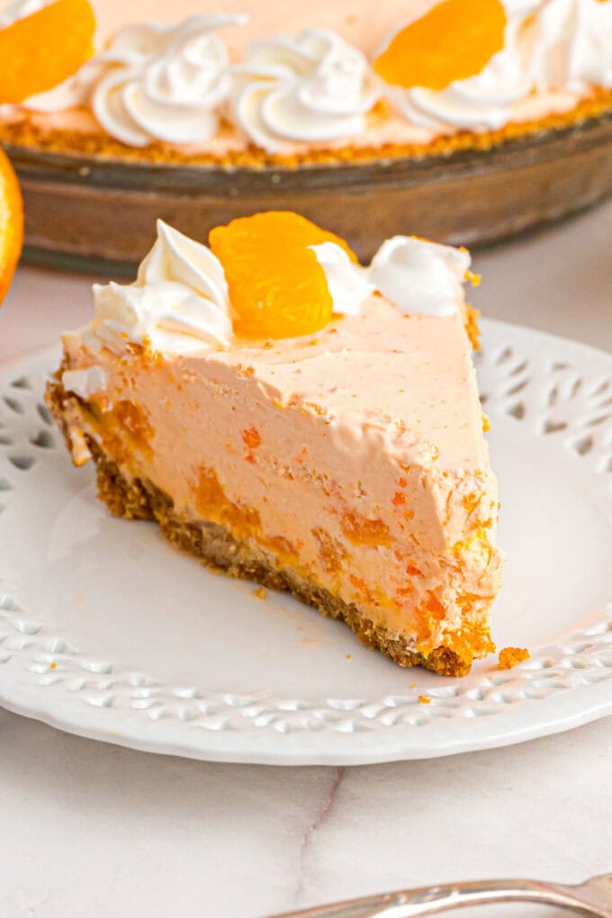 No-Bake Orange Creamsicle Pie | Kitchen Fun With My 3 Sons