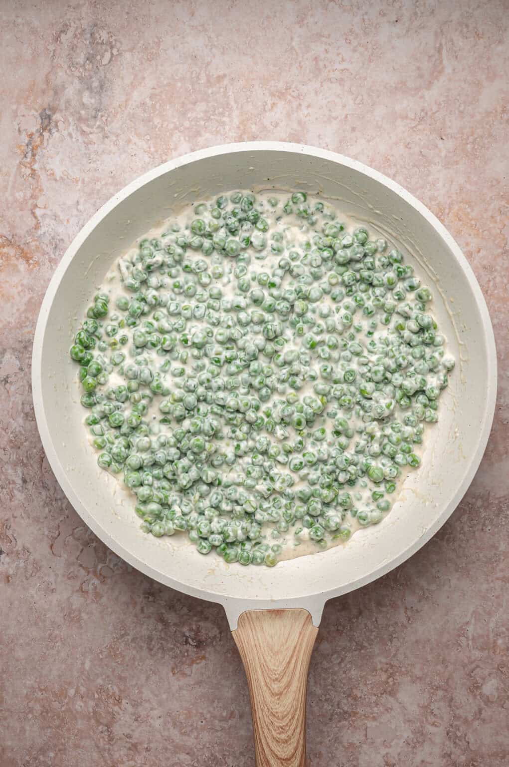 Easy Creamed Peas l Kitchen Fun With My 3 Sons