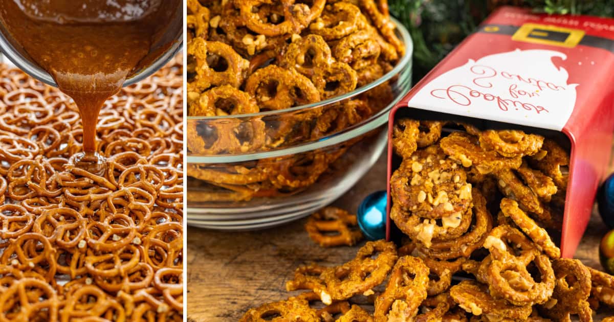 Butter Toffee Pretzels l Kitchen Fun With My 3 Sons