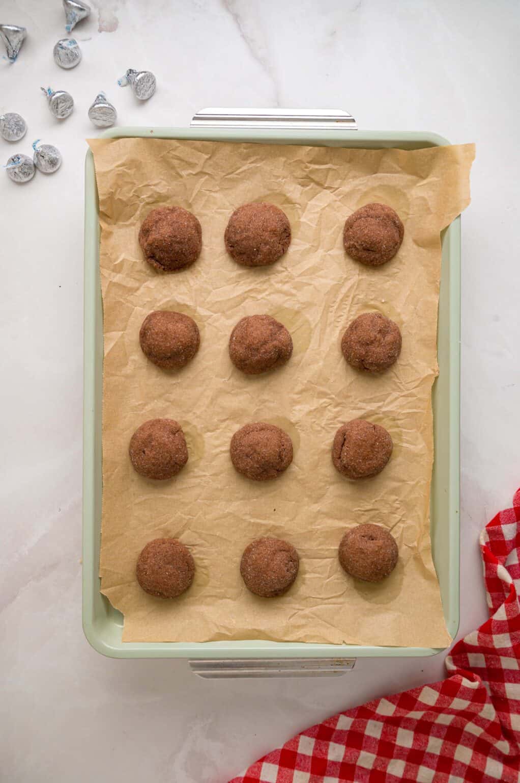 Double Chocolate Kiss Cookies l Kitchen Fun With My 3 Sons