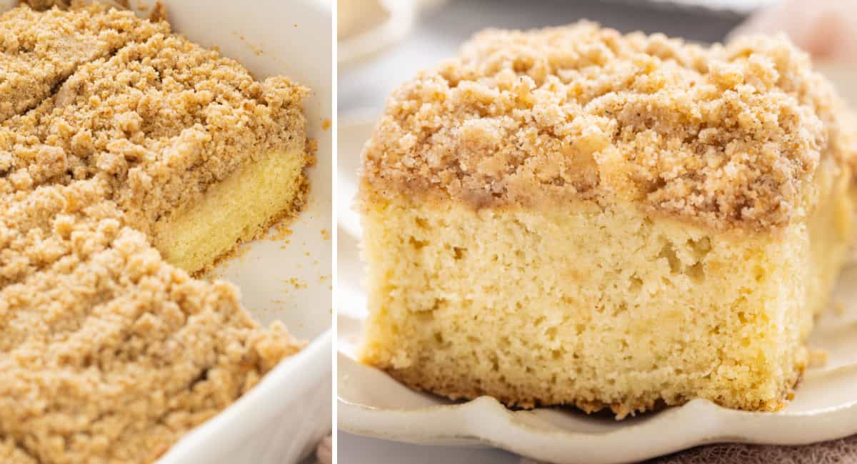 Easy Crumb Cake Recipe l Kitchen Fun With My 3 Sons