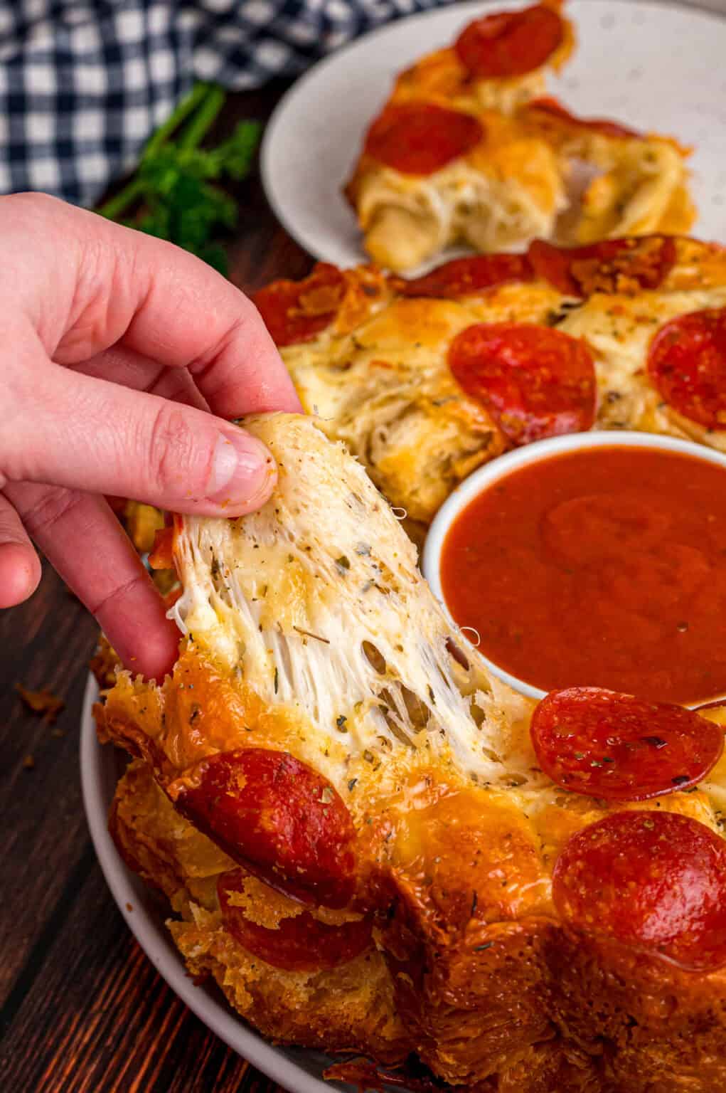 Pizza Pull Apart Bread l Kitchen Fun With My 3 Sons