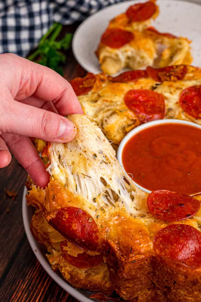 Pizza Pull Apart Bread l Kitchen Fun With My 3 Sons