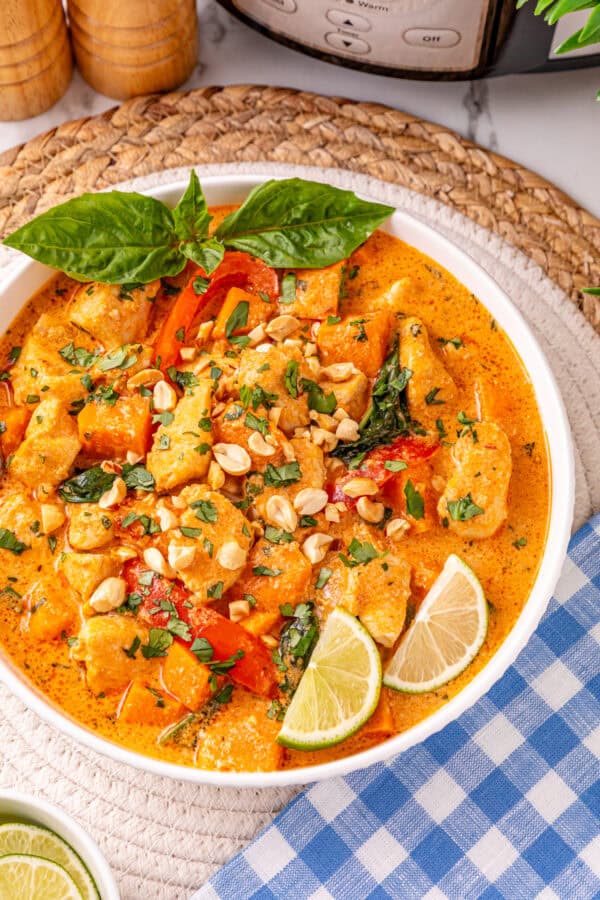 Easy Thai Red Curry Chicken l Kitchen Fun With My 3 Sons