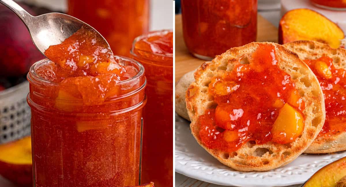 Easy Peach Jam (4 Ingredients!) l Kitchen Fun With My 3 Sons